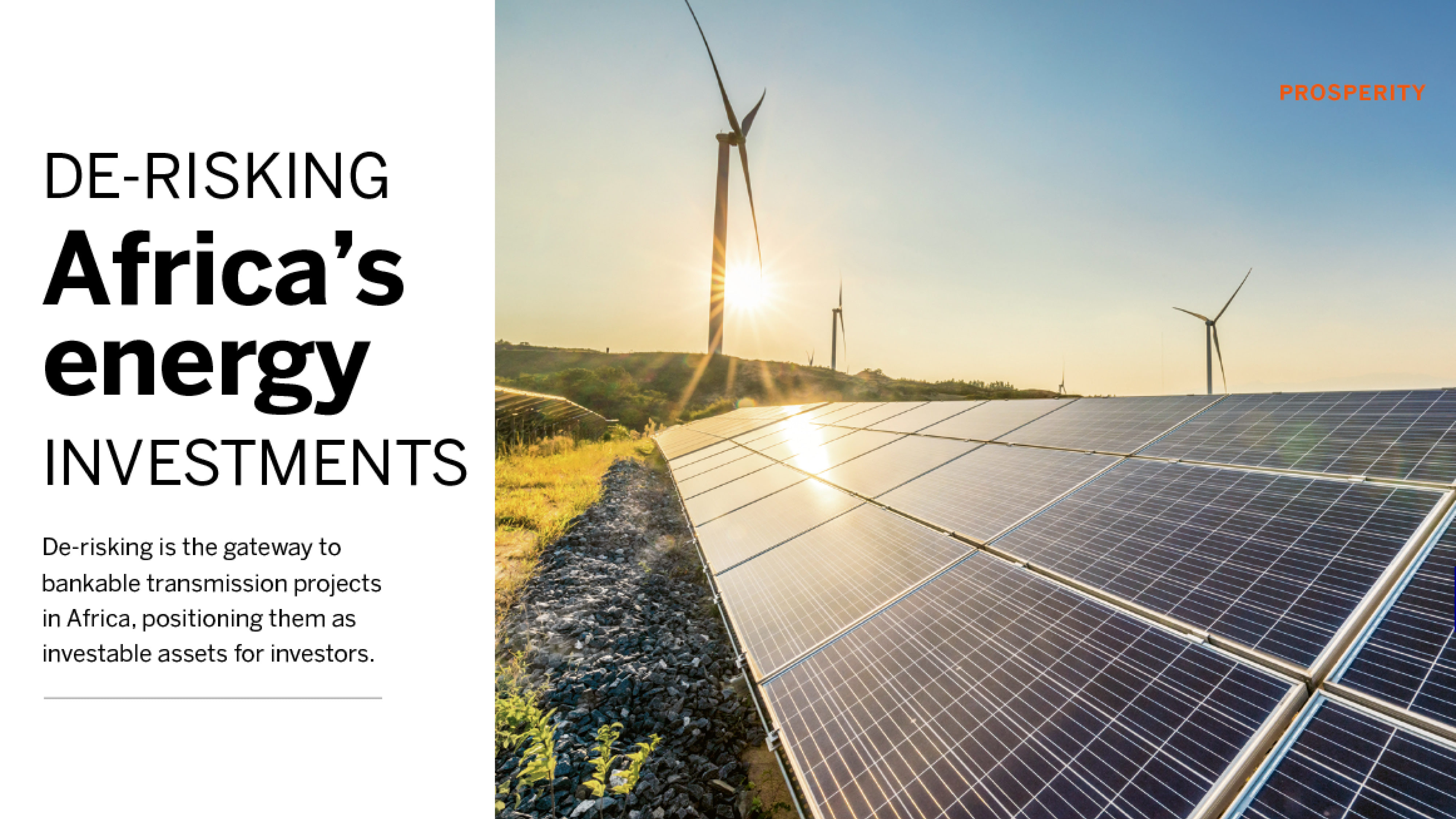 De-risking energy investments | Blue Magazine Vol 3